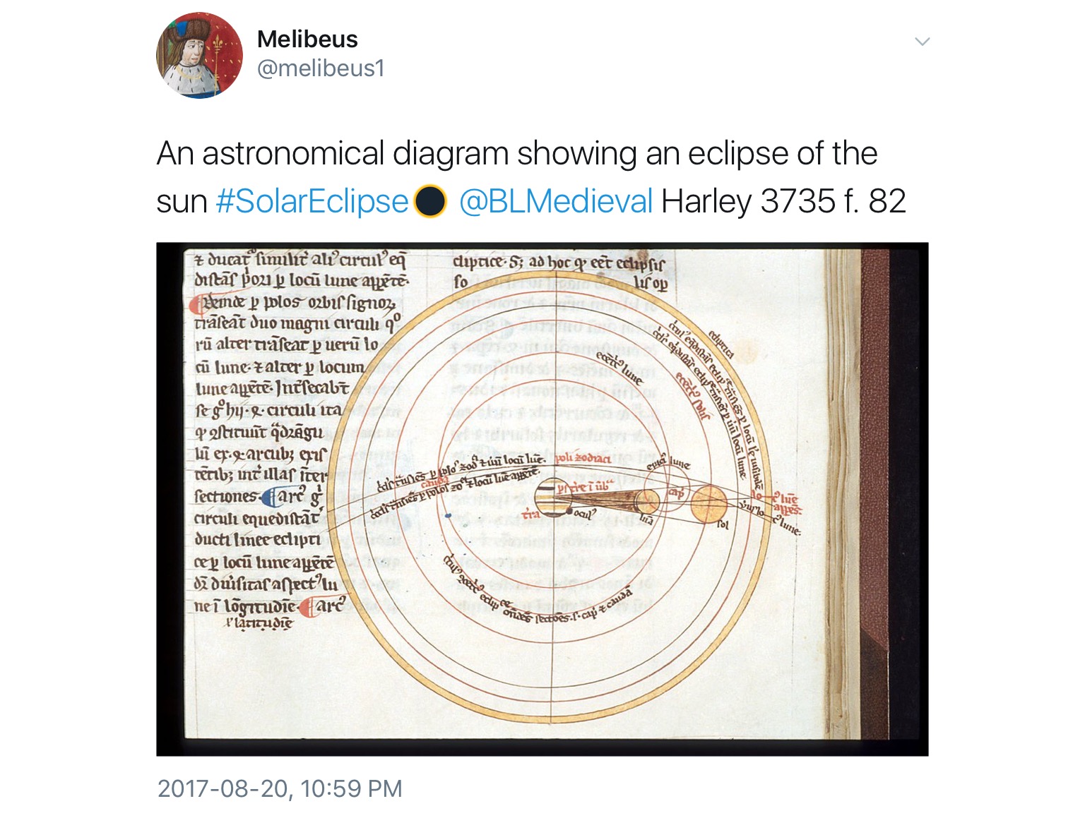Happy medieval eclipse | Juliet O’Brien