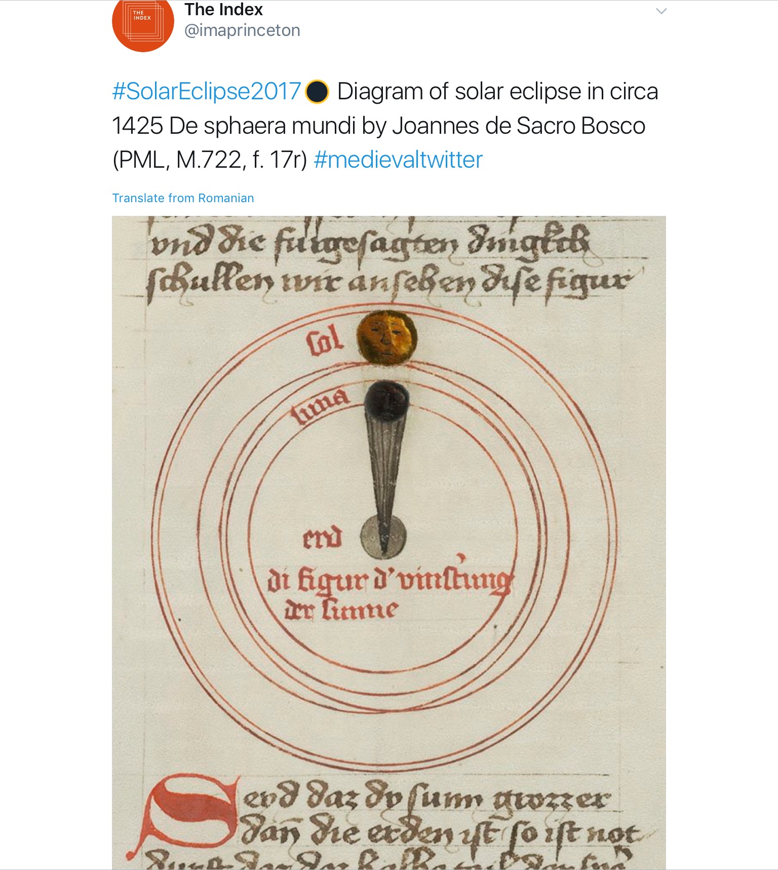 Happy medieval eclipse | Juliet O’Brien