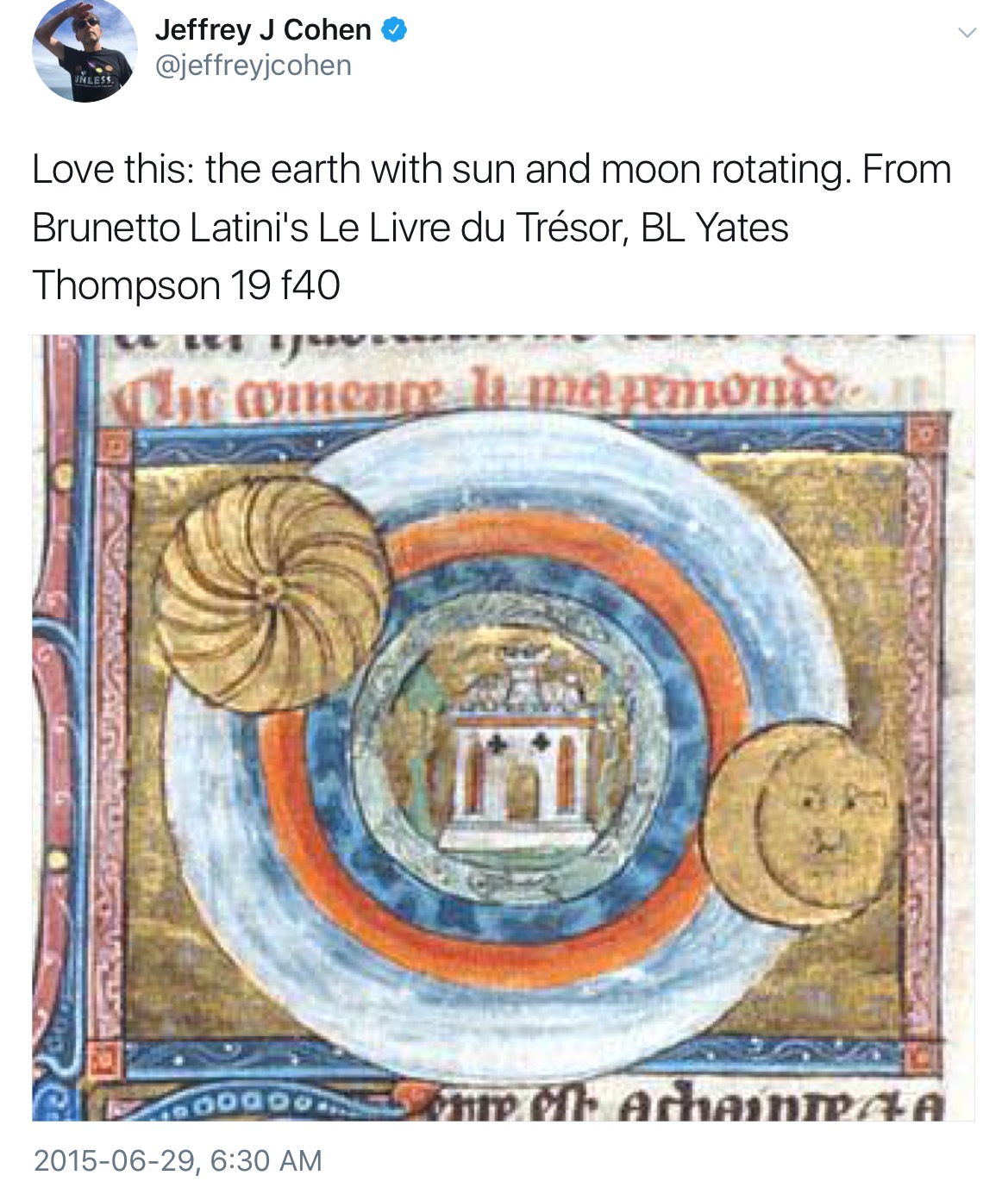 Happy medieval eclipse | Juliet O’Brien